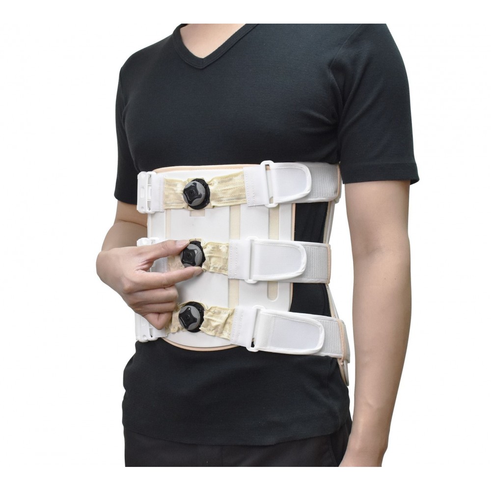 Medex B19b - LSO (post-op back brace) with chair back 腰部硬護托 - Fu Kang ...