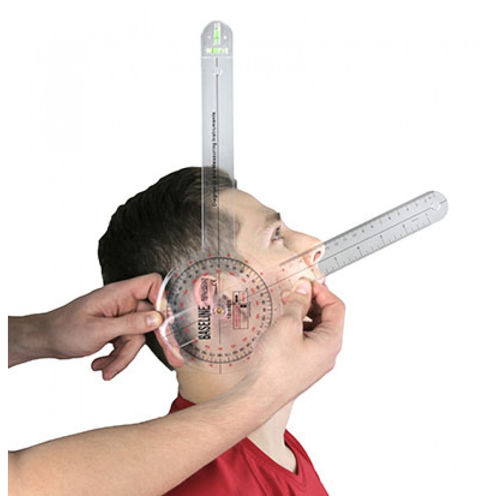 Baseline Plastic Absolute+Axis Goniometer - 360 Degree Head - 12 inch ...