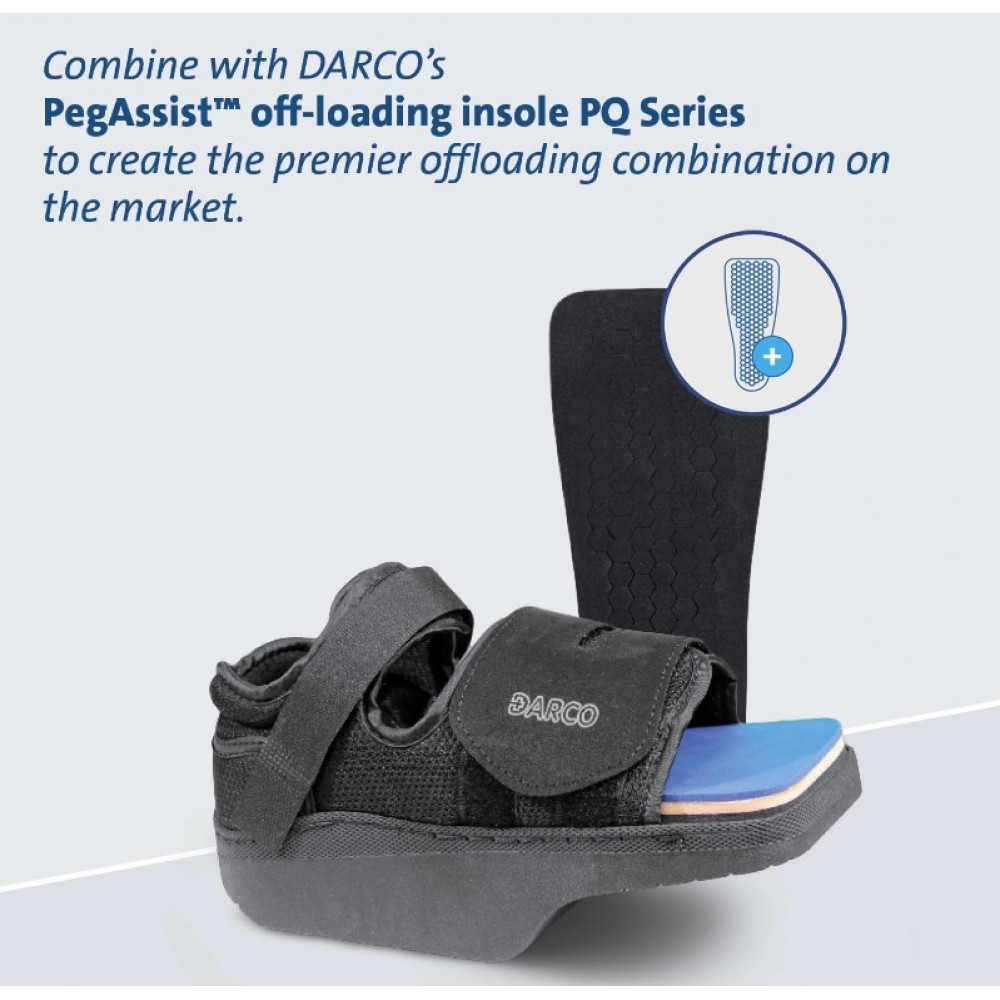 DARCO OrthoWedge™ Shoe - Orthowedge Shoe - Forefoot Offloading Shoe ...