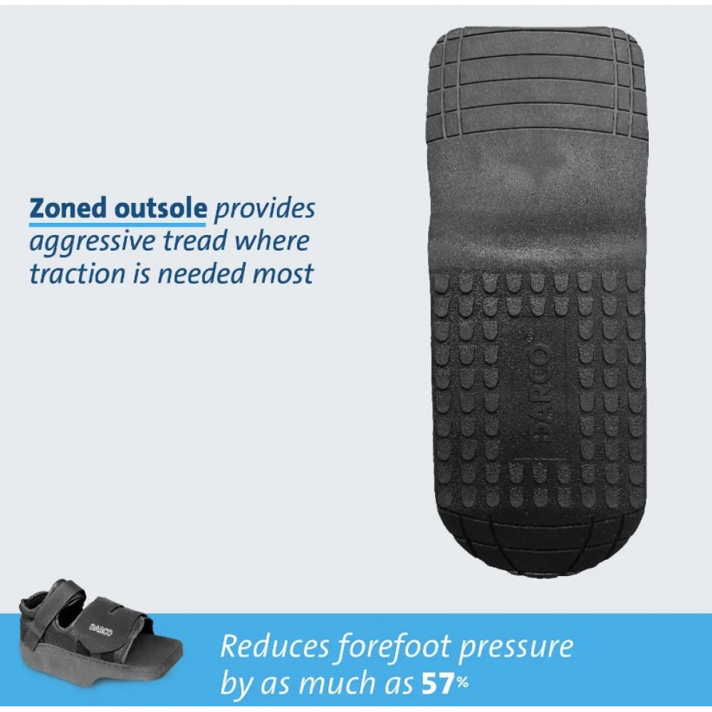 DARCO OrthoWedge™ Shoe - Orthowedge Shoe - Forefoot Offloading Shoe ...