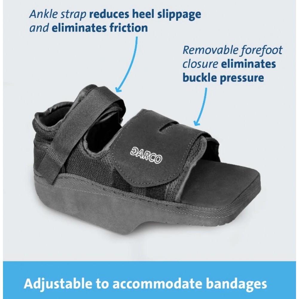 DARCO OrthoWedge™ Shoe - Orthowedge Shoe - Forefoot Offloading Shoe ...