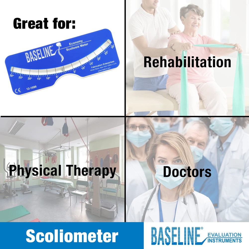 Baseline Plastic Scoliosis Meter - Scoliometer - Fu Kang Healthcare ...