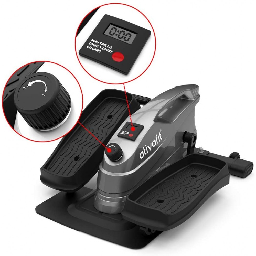 ATIVAFIT Under Desk Mini Elliptical Bike, Pedal Exerciser, ATIVAFIT桌下迷你 ...
