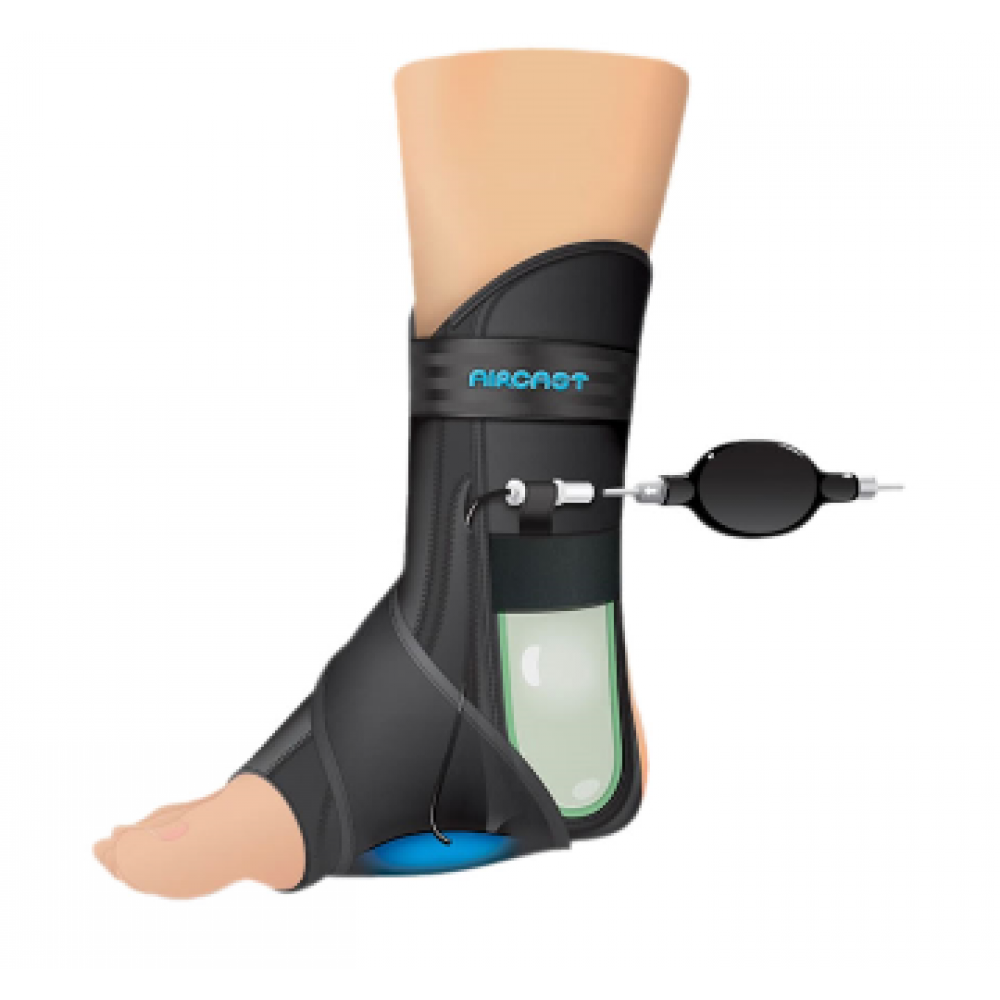 Aircast AirLift PTTD Posterior Tibial Tendon Dysfunction Ankle Brace ...