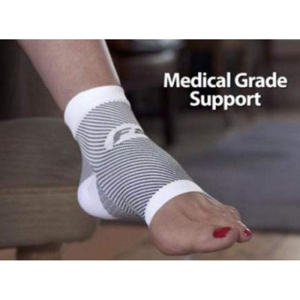 OS1st FS6 Compression Foot Sleeve Pairs - Socks for Heel Pain - Plantar ...