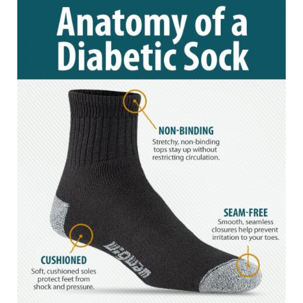 Cupron Diabetic Socks - Diabetic Socks - Socks for Diabetic - Cupron ...
