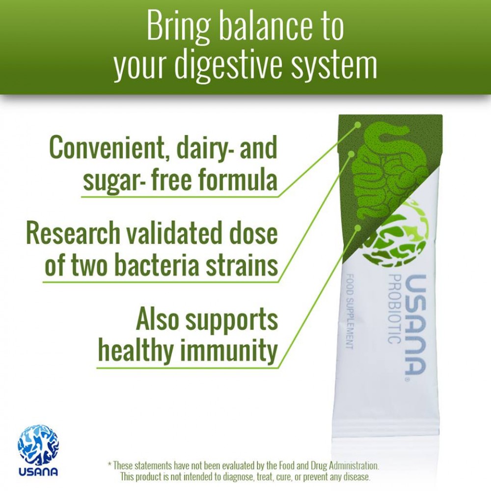 USANA Probiotic - 益生菌 - 肠道健康 - Digestion Health - Fu Kang Healthcare ...