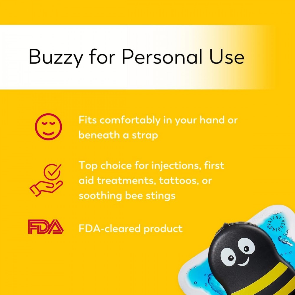 Buzzy XL Personal BuzzyStripe Vibrating Ice Pack - 震动冰敷止痛贴 - Fu Kang ...